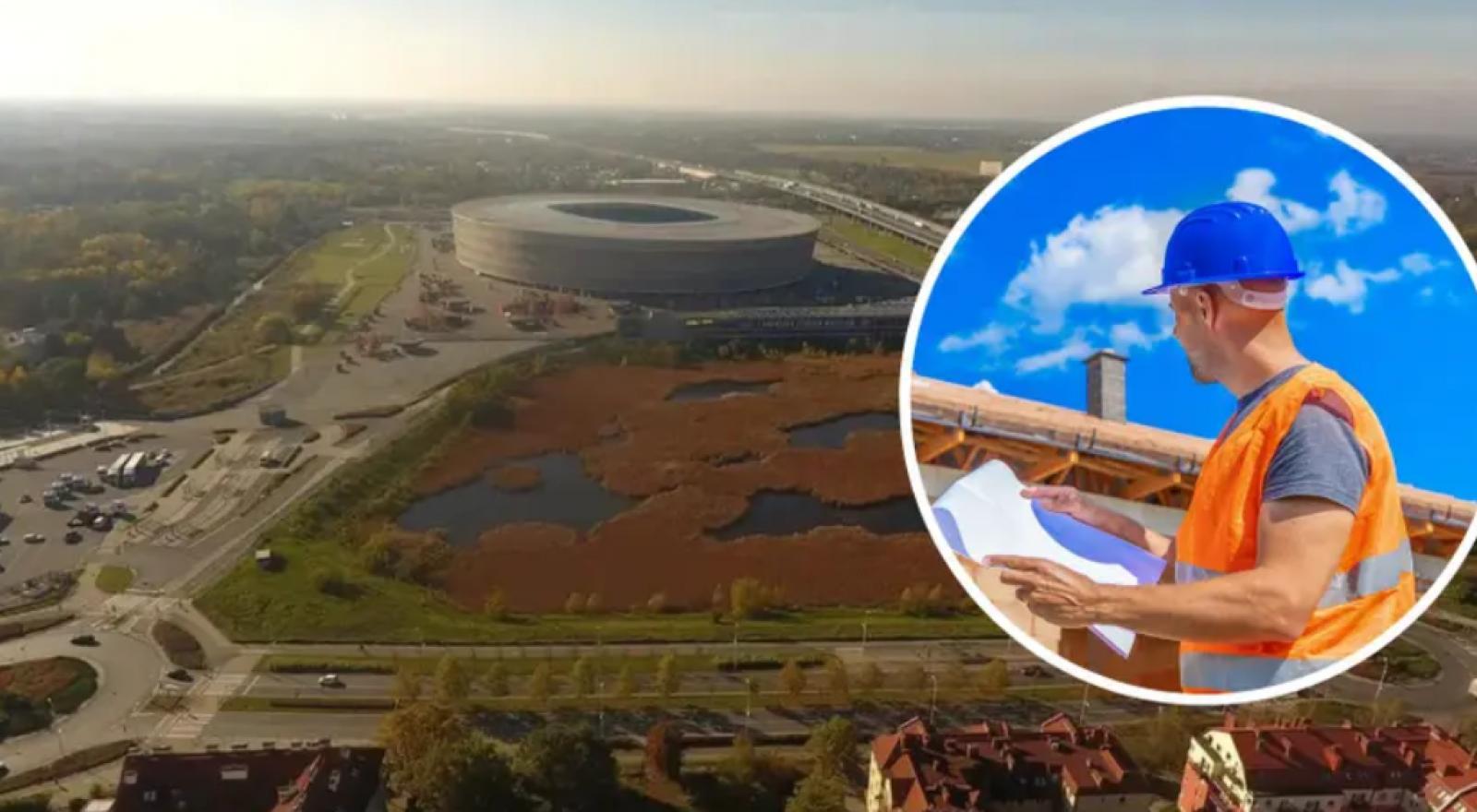 Large plot of land next to Tarczynski arena for sale. There are plans ...