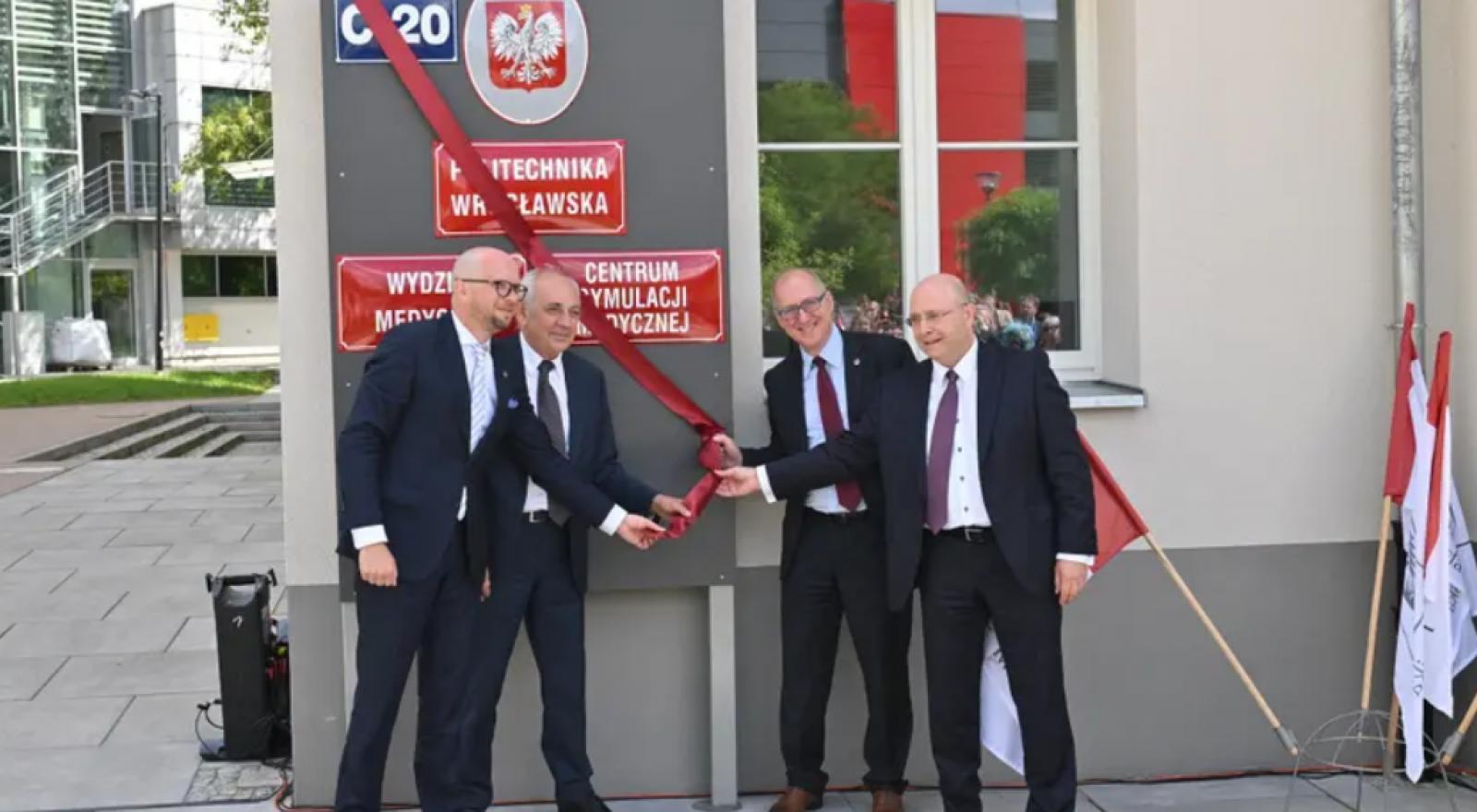 Wroclaw University of Technology today opened a Faculty of Medicine ...